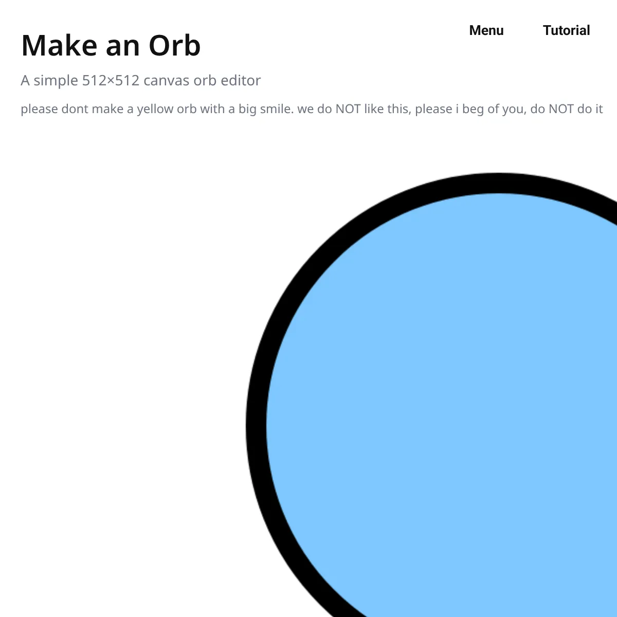 Make an Orb