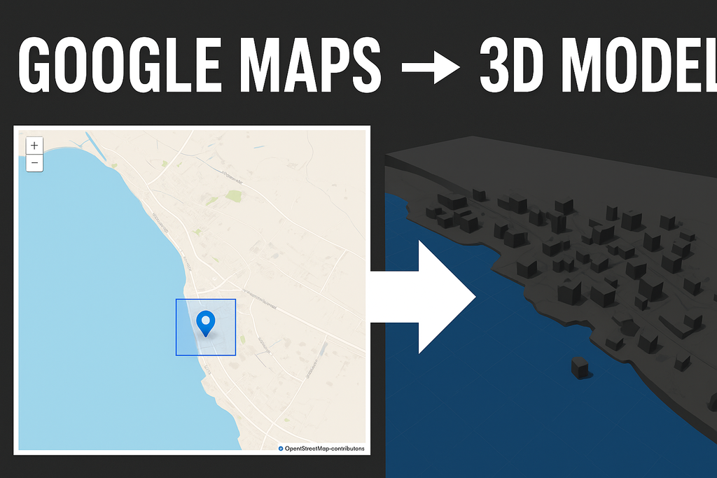 Google Maps → 3D Model