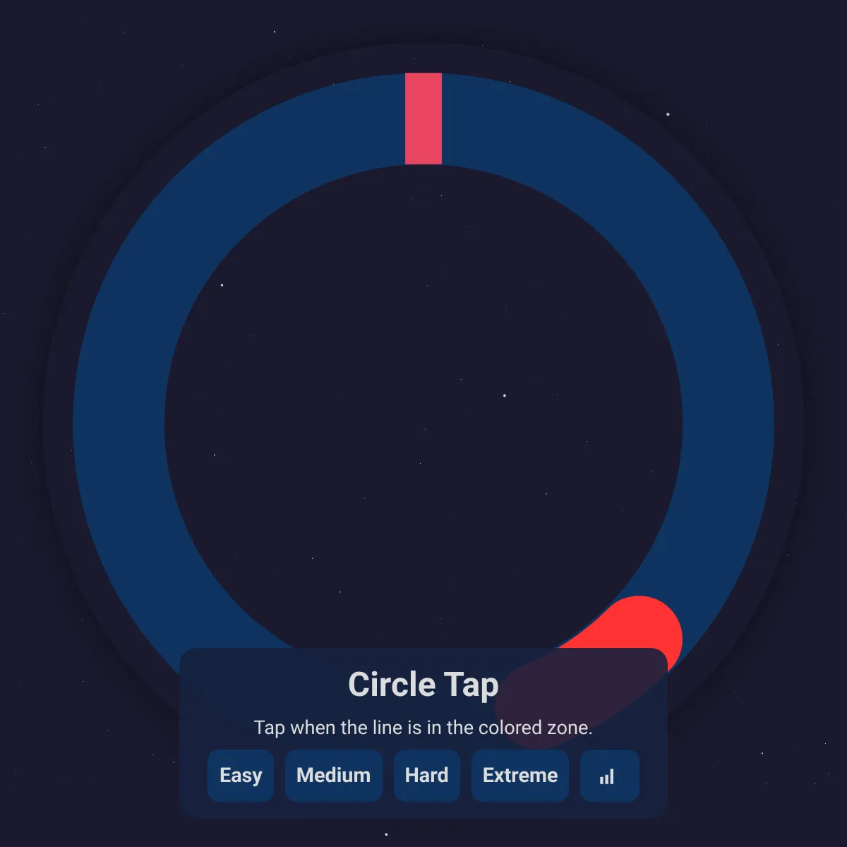 Circle Tap Challenge EXTREME MODE