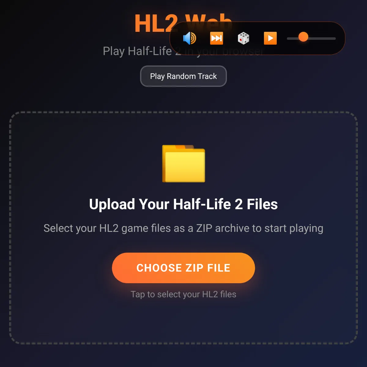 Half-Life 2 Web Port