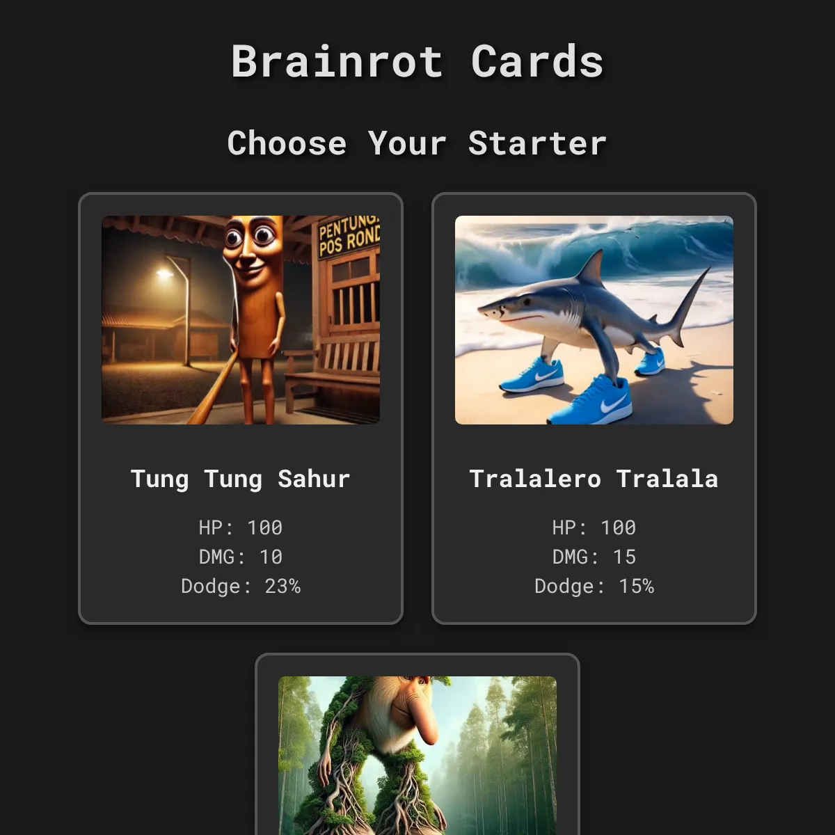 [🎃] Brainrot Cards