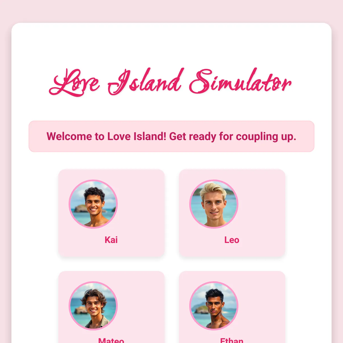 Love Island Simulator