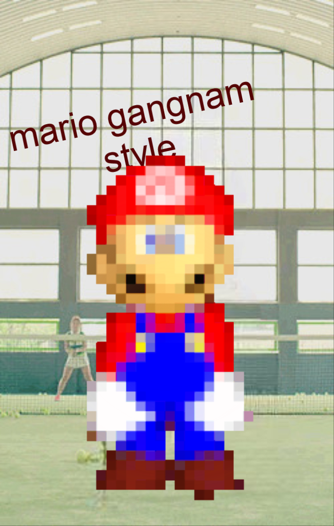 mario gangnam style WIP