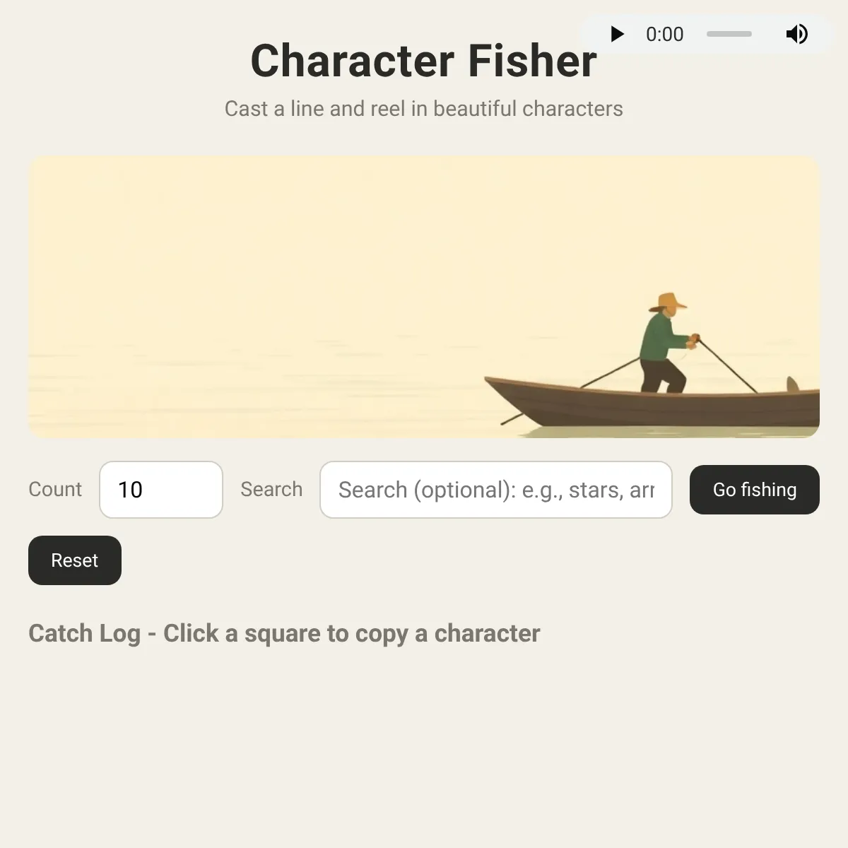 Character Fisher