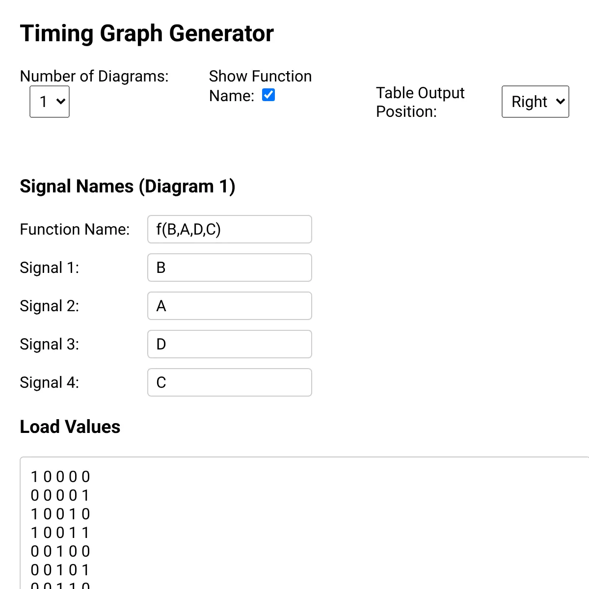 Timing Graph Generator