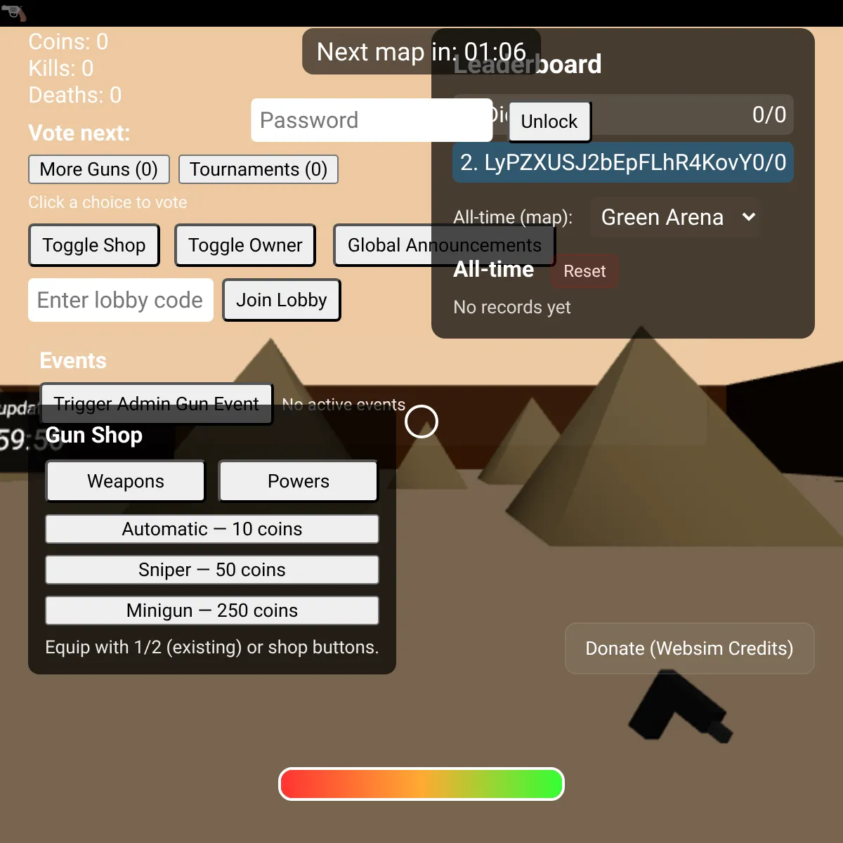 3d Multiplayer Arena