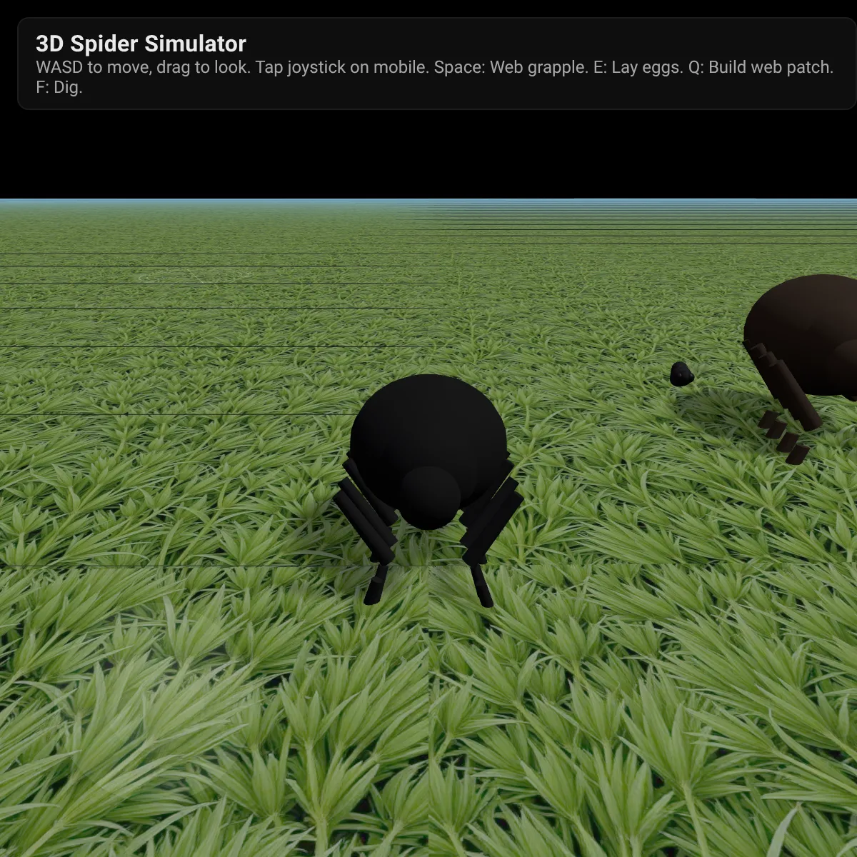 3D Spider Simulator