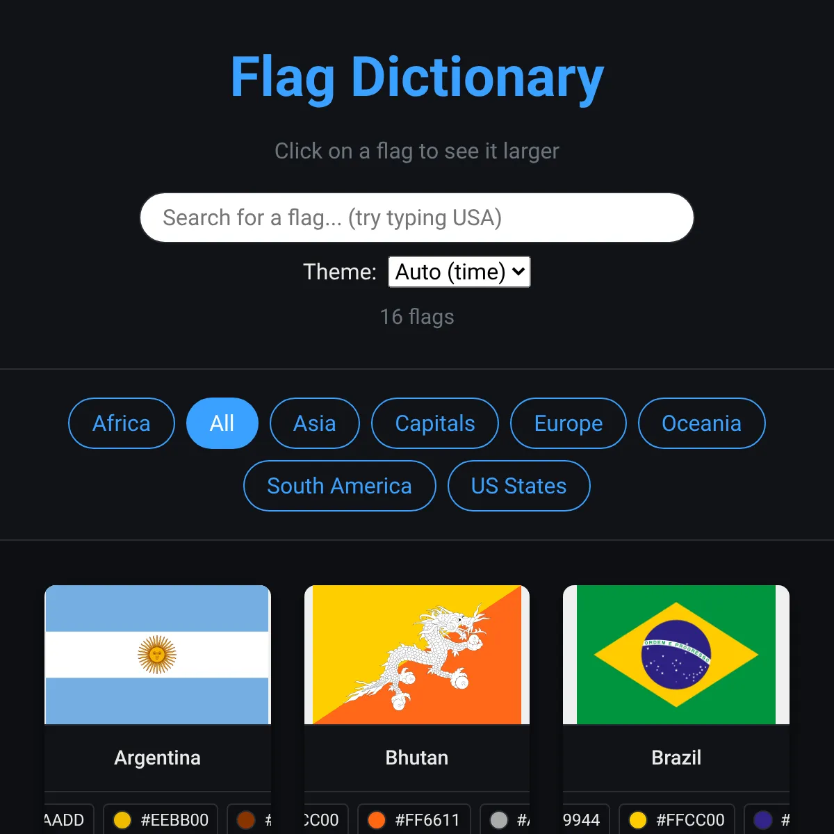 Flag Dictionary (MY REMAKE) (WIP)