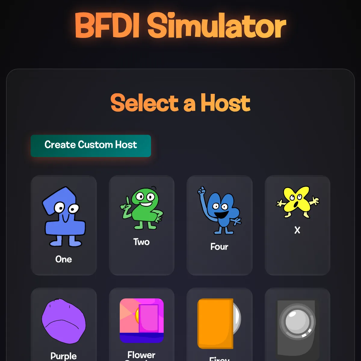 BFDI Simulator