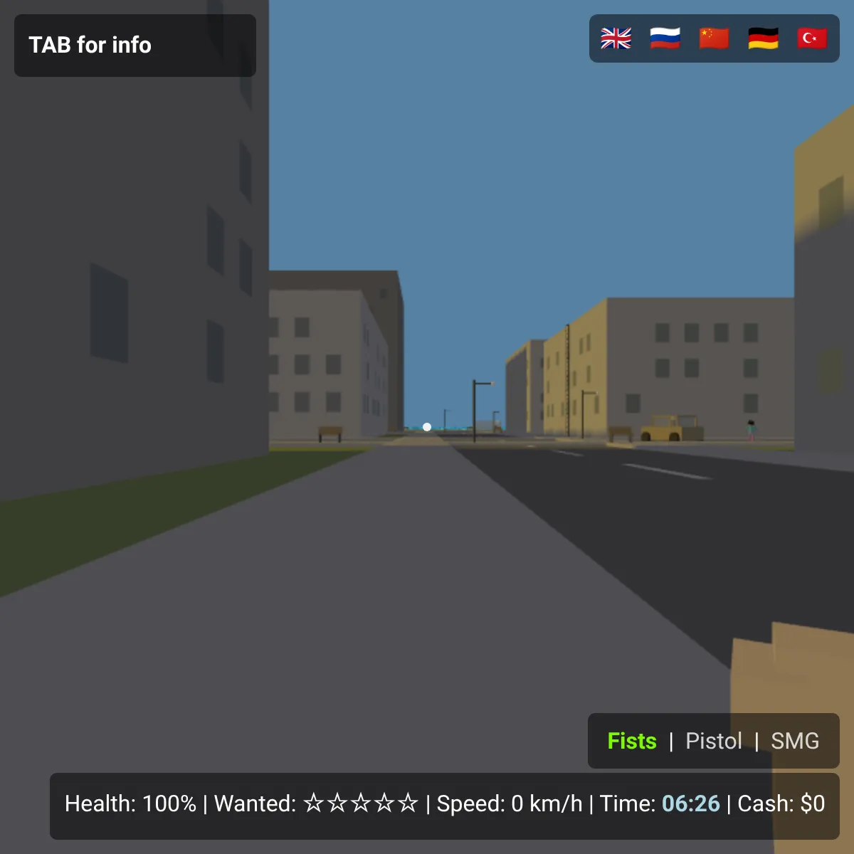 3D GTA-style Game