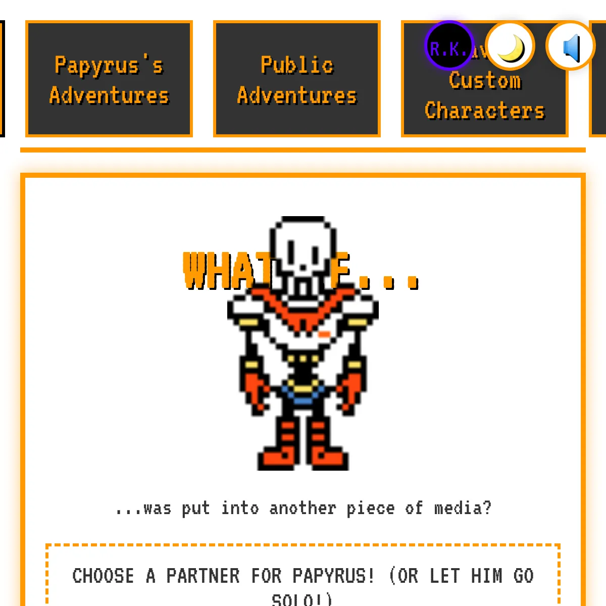 WHAT IF PAPYRUS...