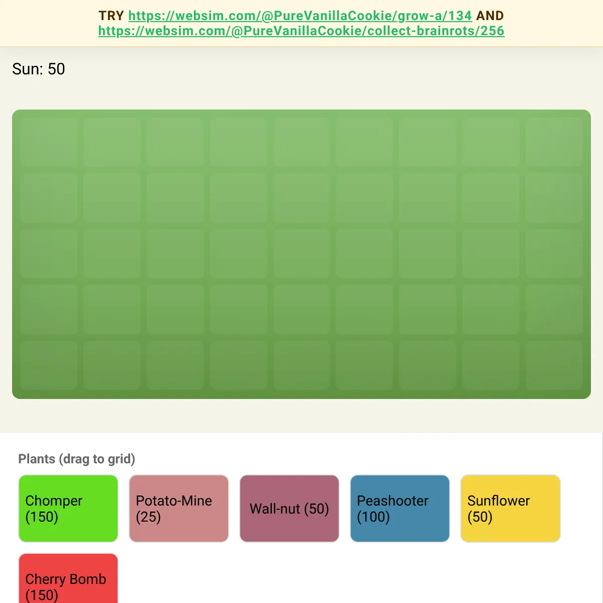 PvZ - Fusion Sandbox