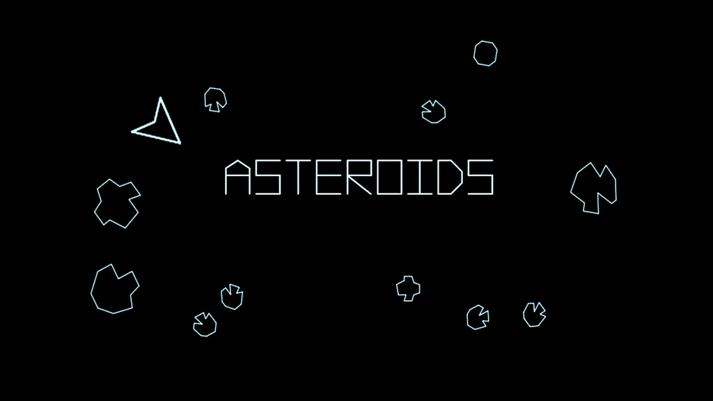 Asteroids: Vector Game