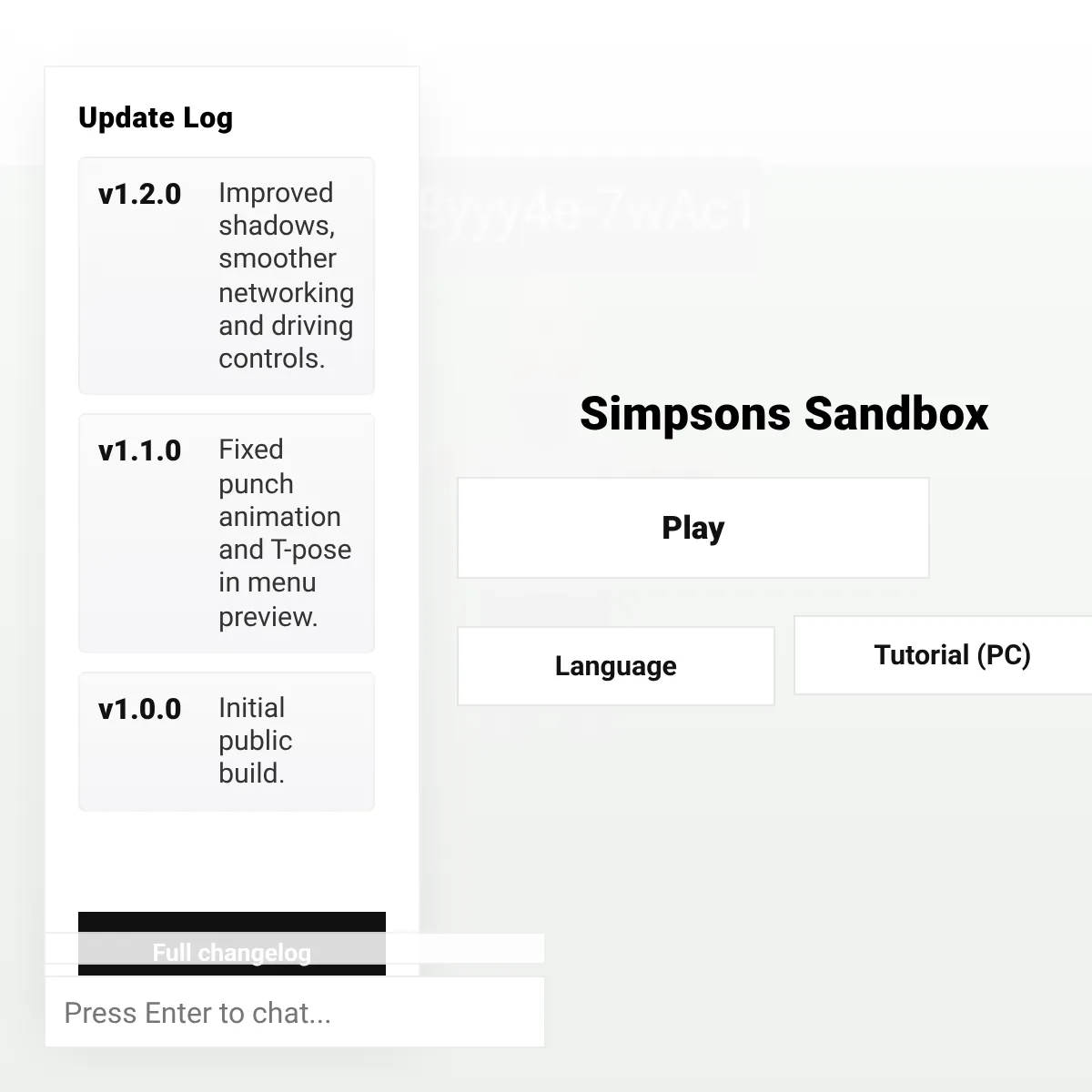 Simpsons Sandbox
