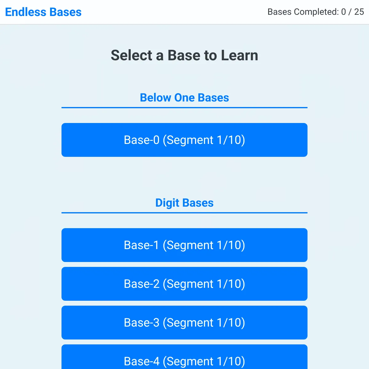Endless Bases - A Websim Fanmade Endless Game