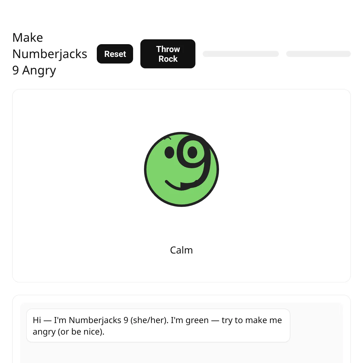 Make Numberjacks 9 Angry