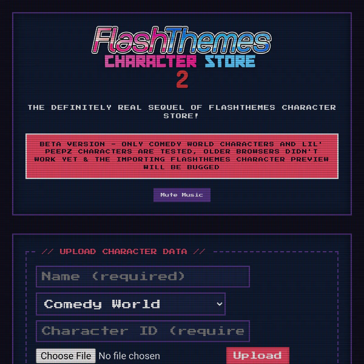 FlashThemes Character Store 2