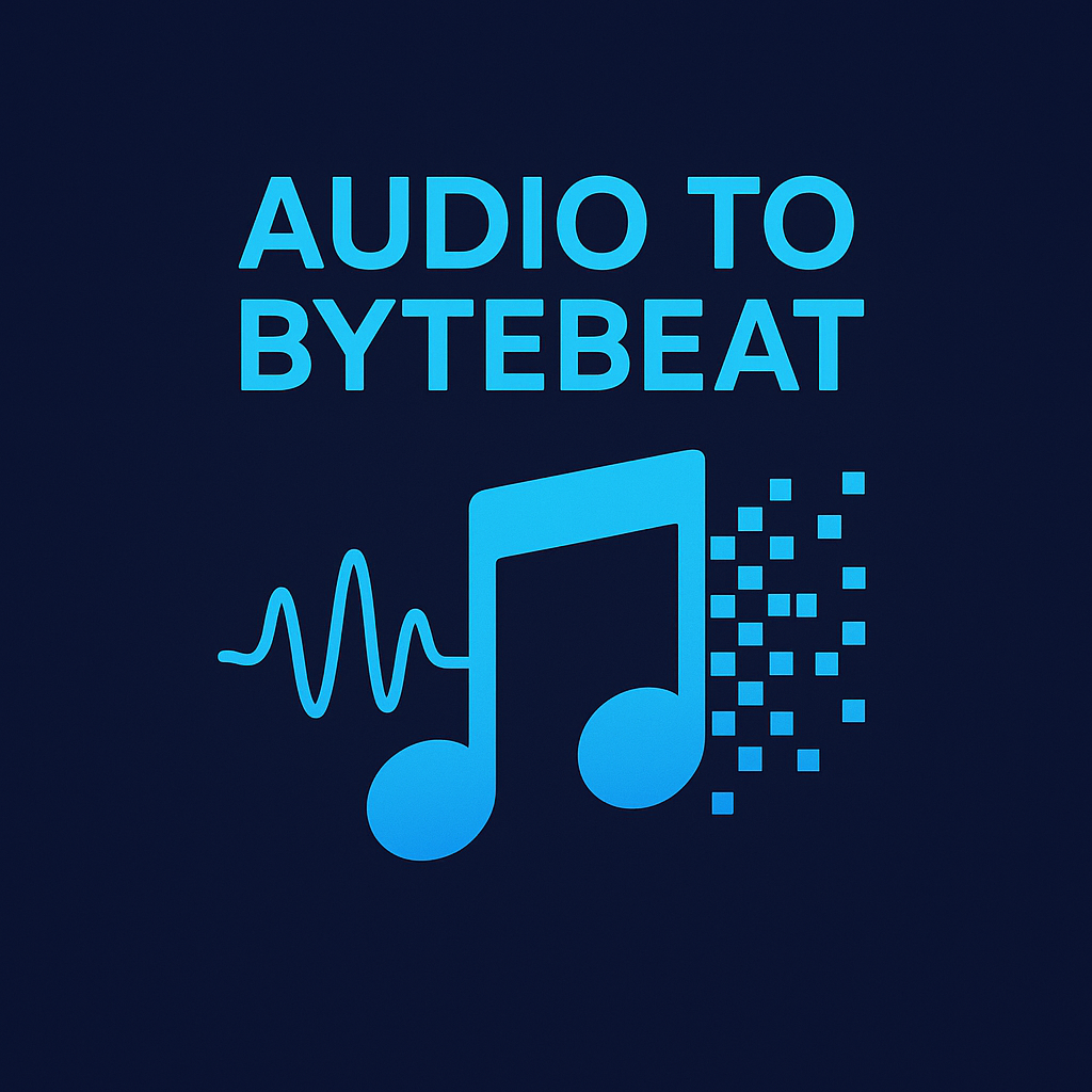 Audio to Bytebeat