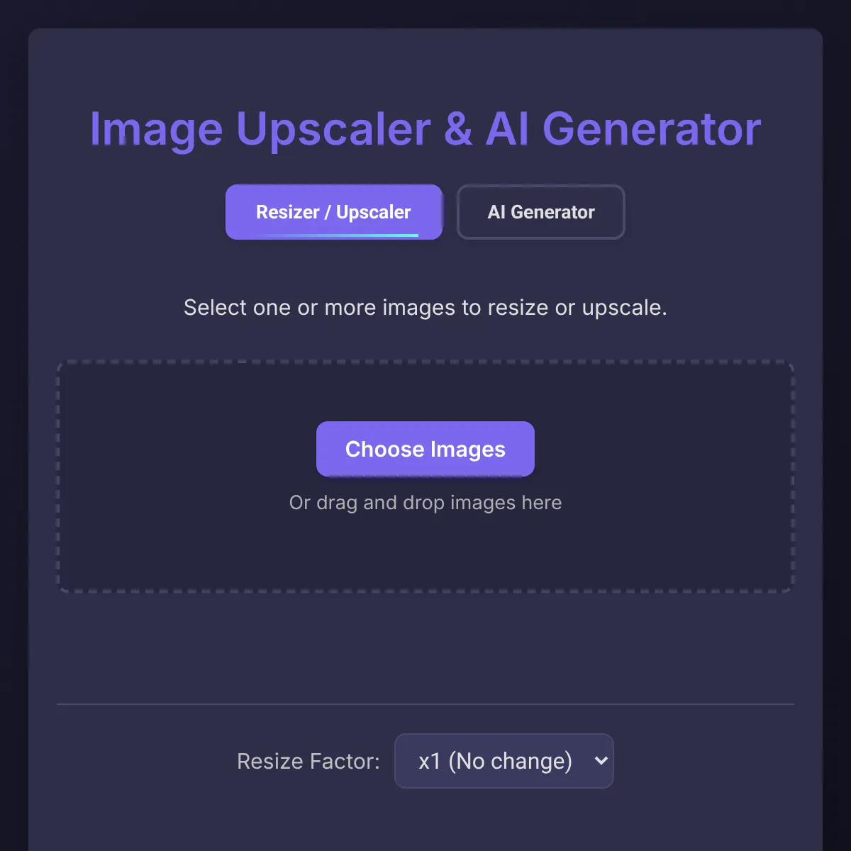 Image Upscaler