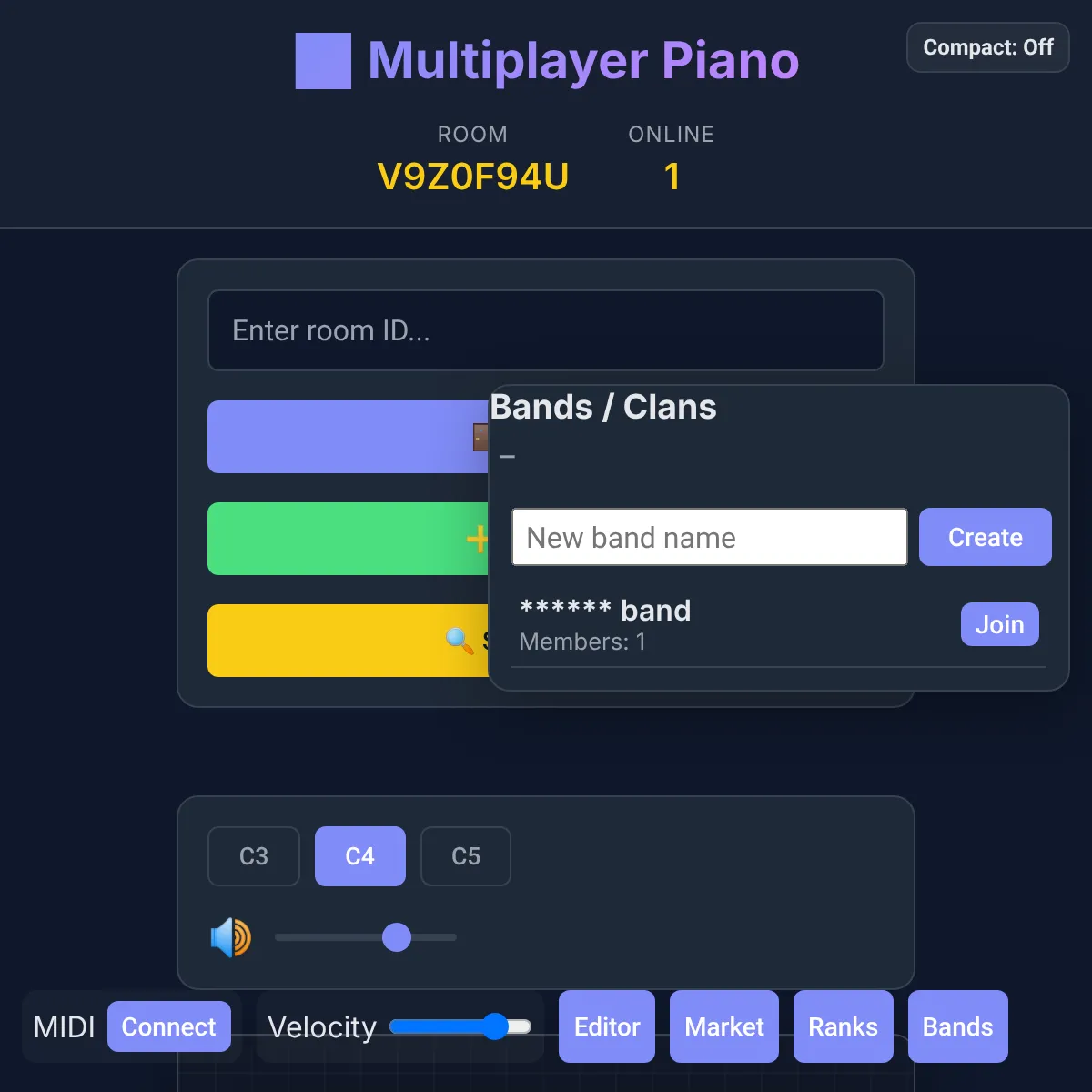 Online Piano
