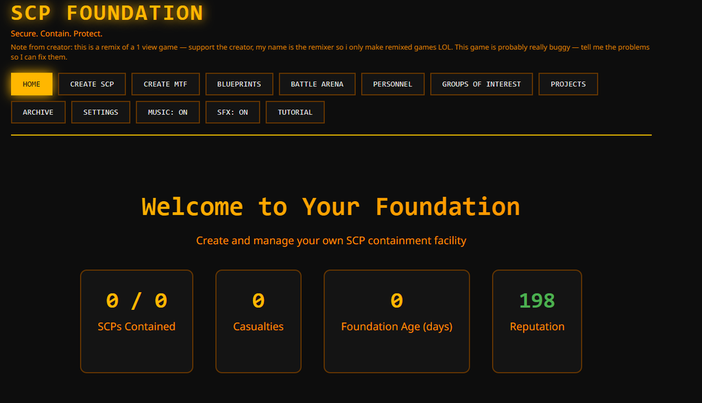 Scp foundation creator