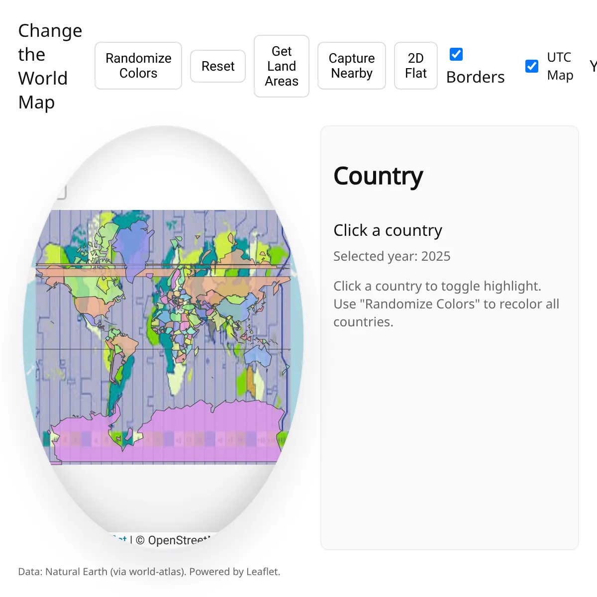 Change the World Map