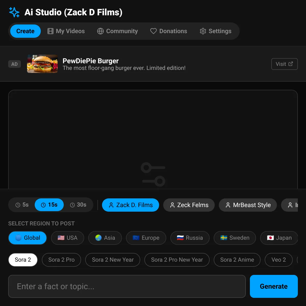 Ai Studio ( Zack D Flims)