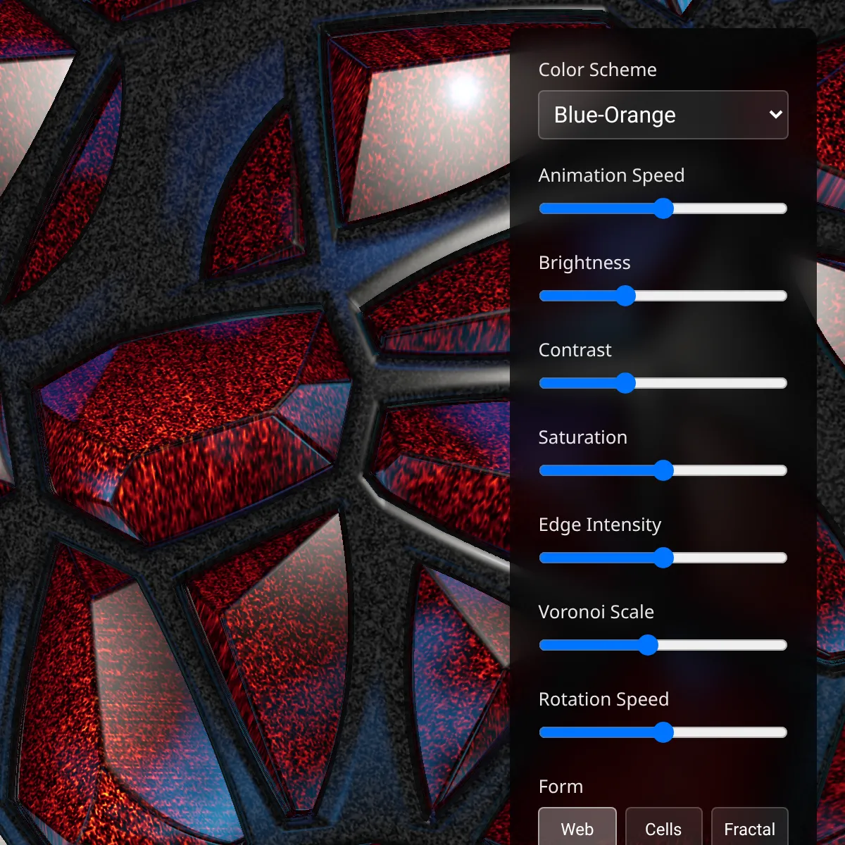 Perspex Web Lattice