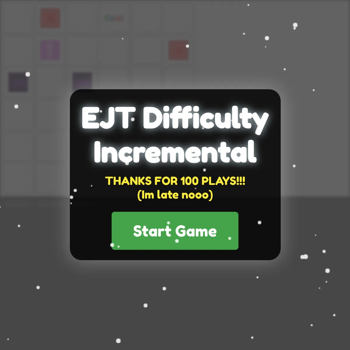 EJT Difficulty Incremental