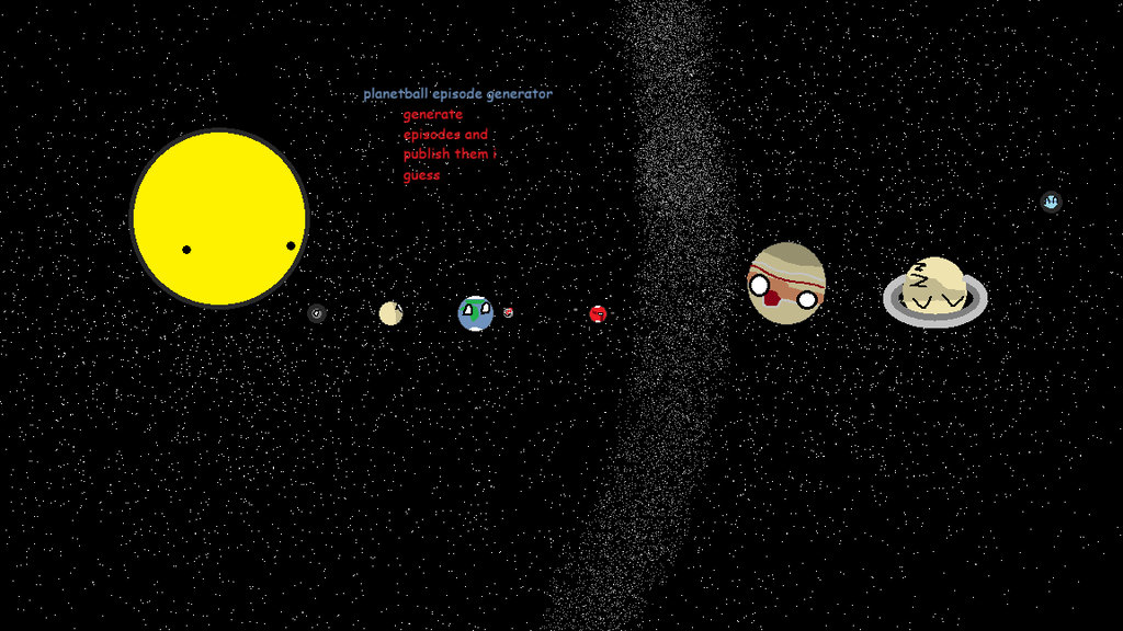 Planetball Episode generator but mostly made with gemini