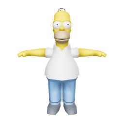 explore the simpsons house but first person