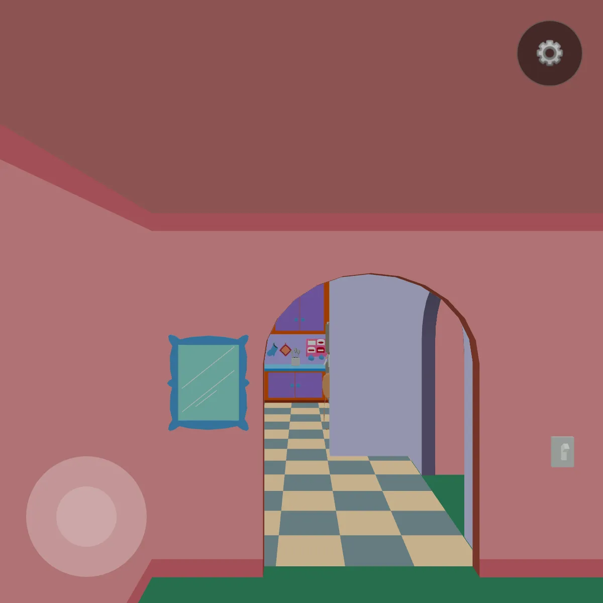 explore the simpsons house but first person