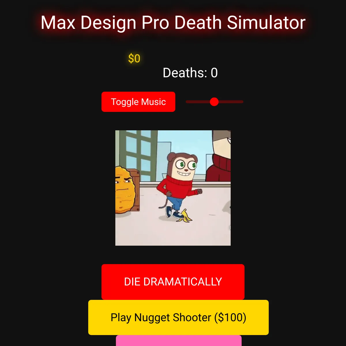 Max Design Pro Death Simulator
