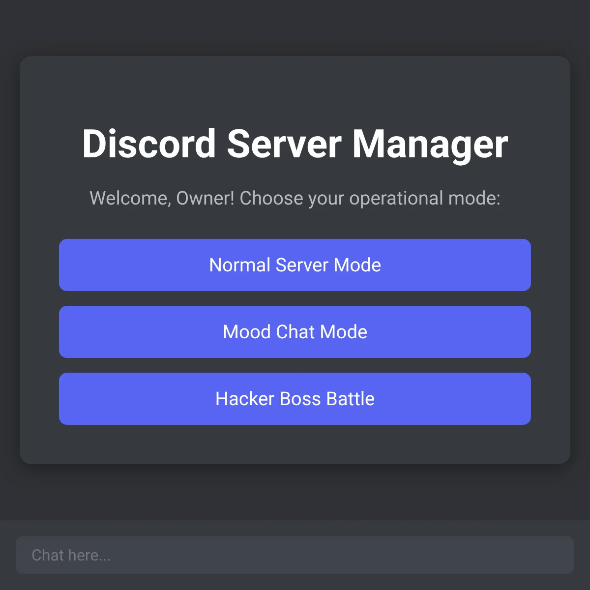 Discord Server Simulation - 1 Million Players