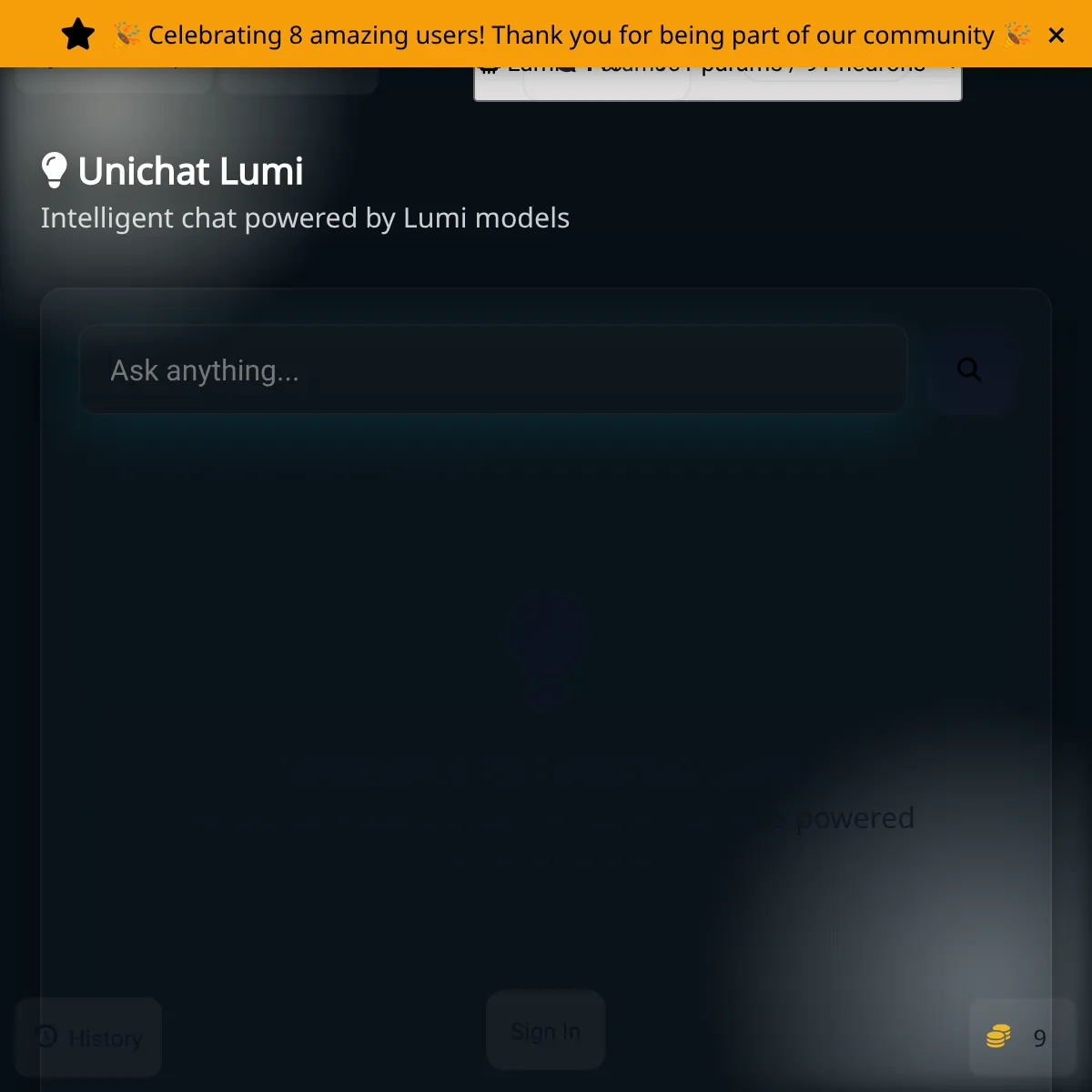 UniChat-- Chat with Lumi