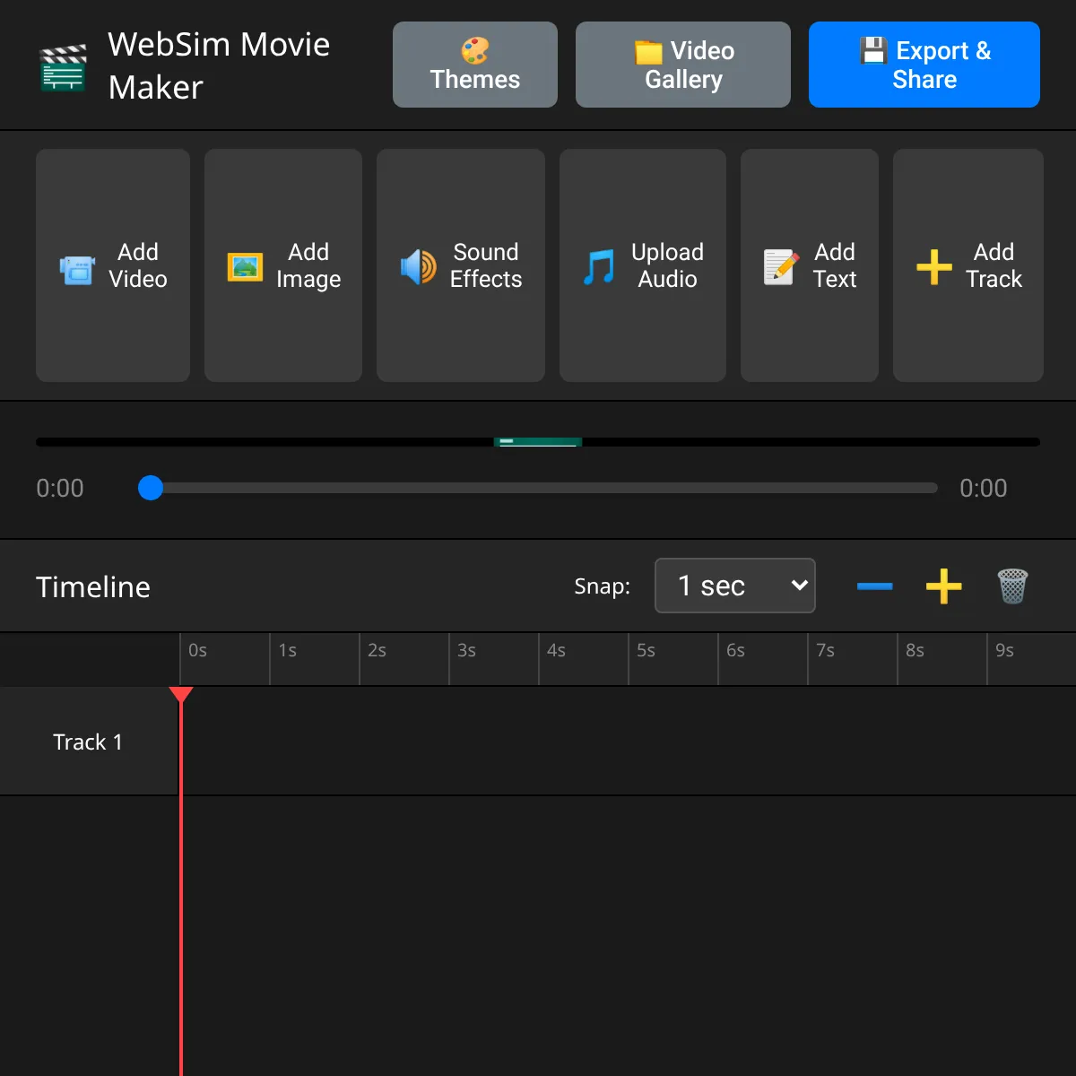 WebSim Movie Maker {BETA} (THEMES!)