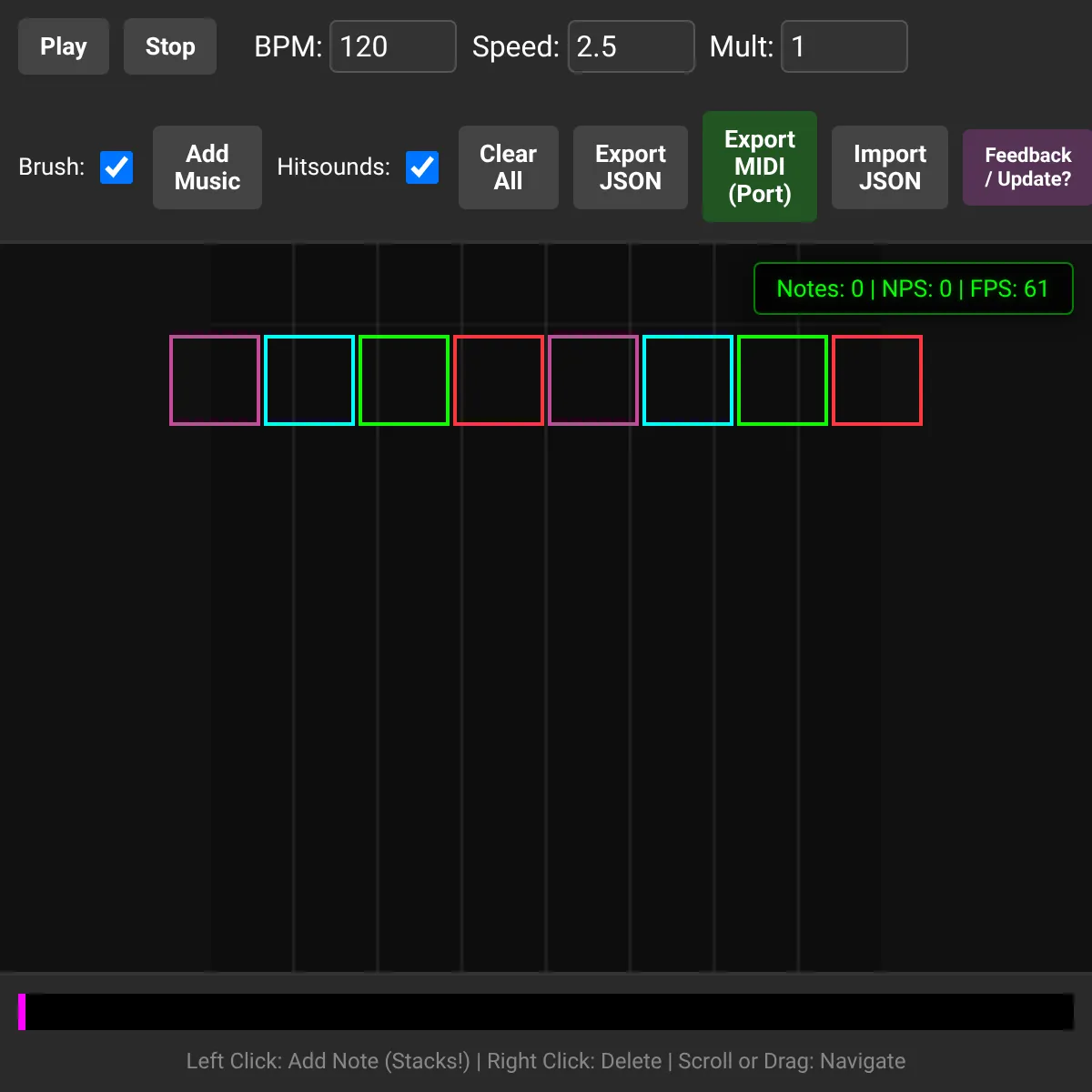 FNF Chaos Chart Maker