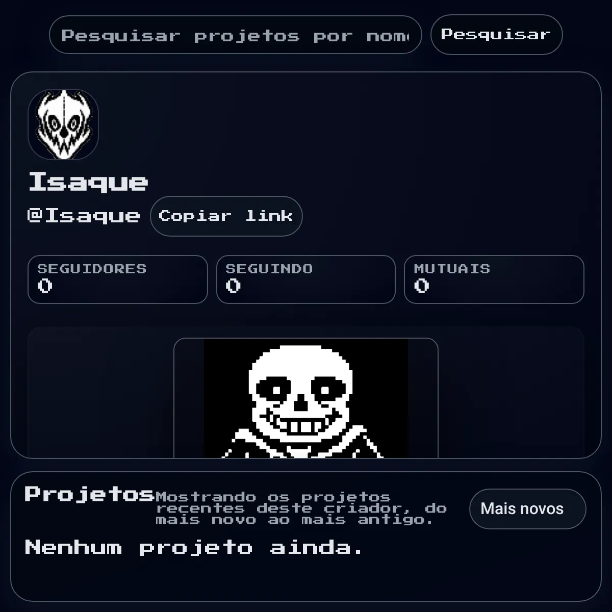 Isaque The Gaster's Profile
