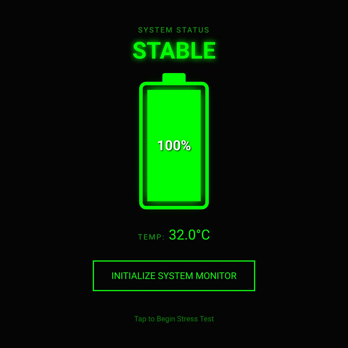 Battery Status Monitor