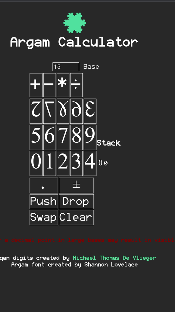Base 15 Clock (Argam Version)