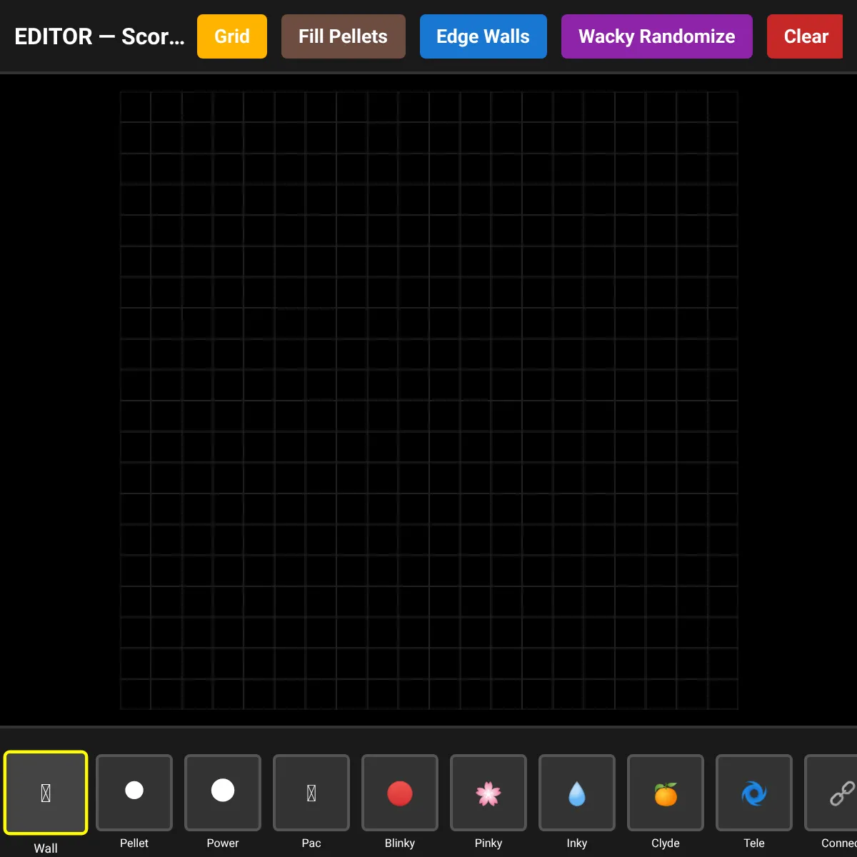Pac-Man Level Maker
