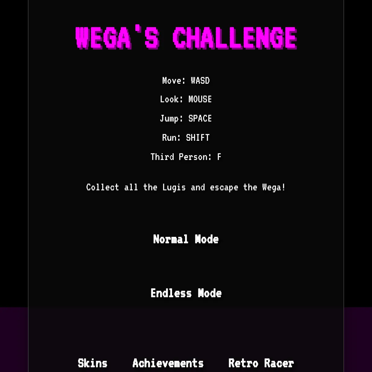 Wega's Challenge Wegasim Edition [ENDLESS PT2 UPDATE]