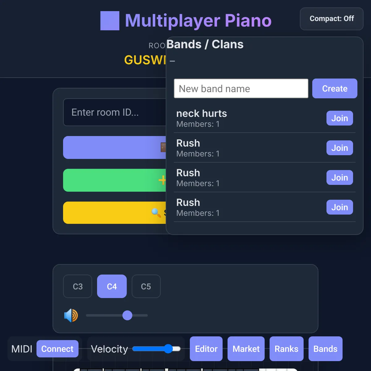 Online Piano