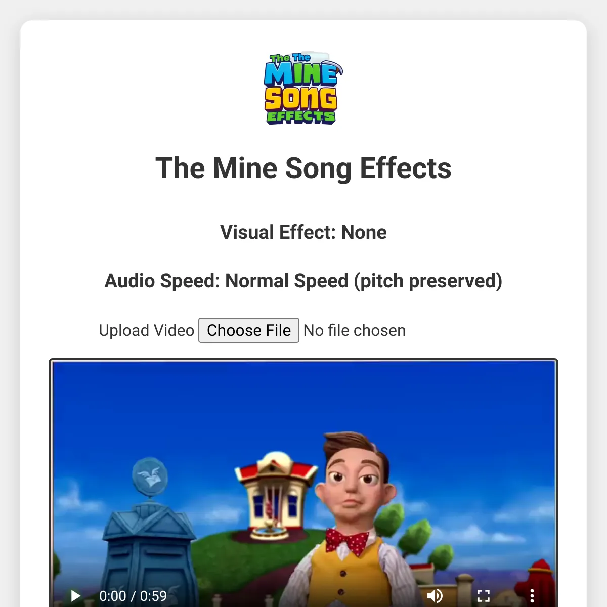 The Mine Song Effects