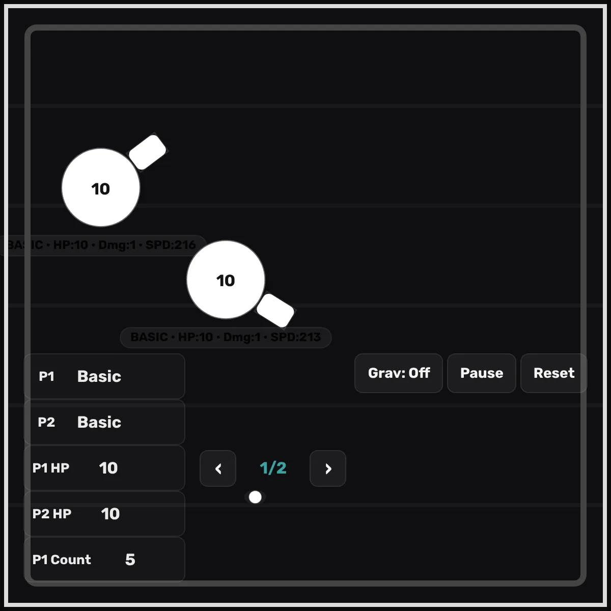 Bouncing Circles