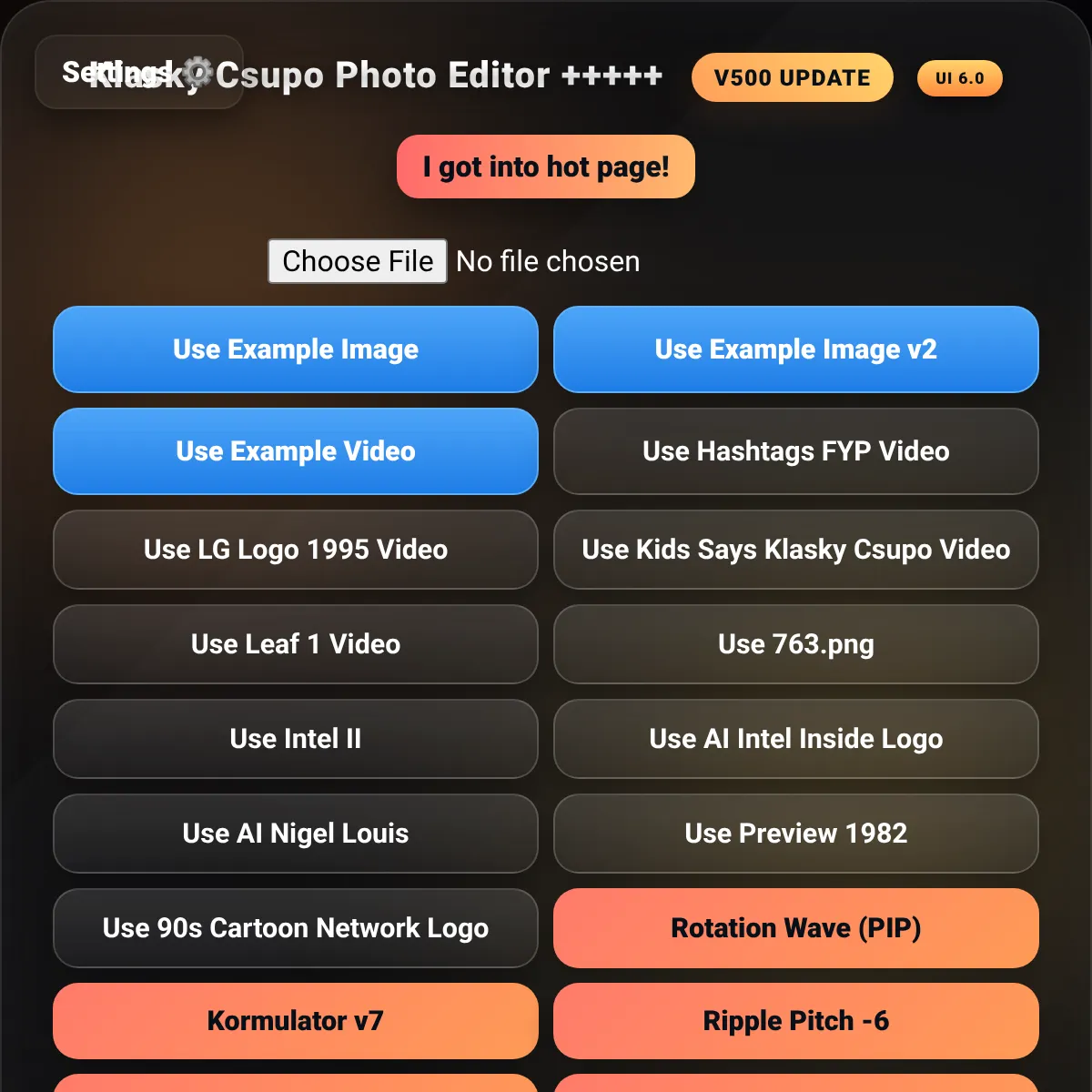 Klasky Csupo Photo Editor +++++ v600 Update